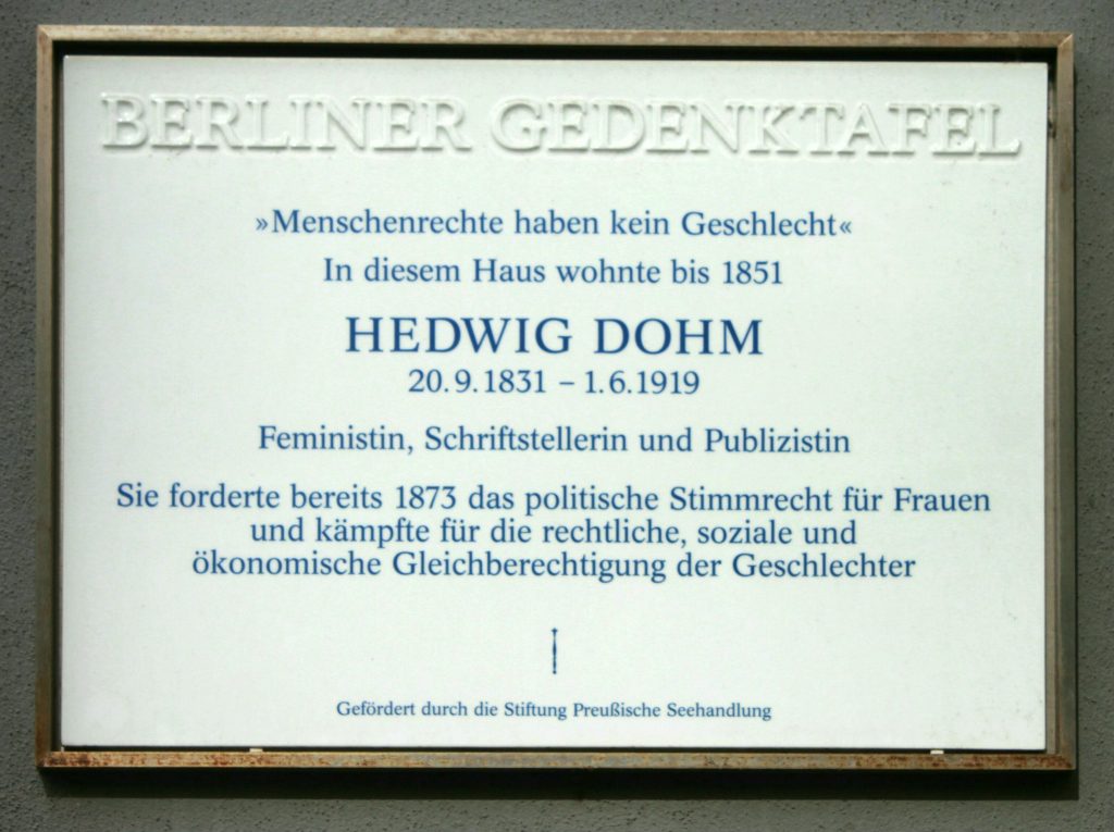 Hedwig Dohm - Anderes.Berlin