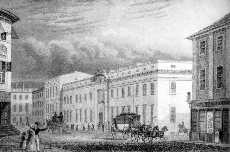 Jägerstraße - 1850 (ca.) - Preußische Bank - Anderes.Berlin